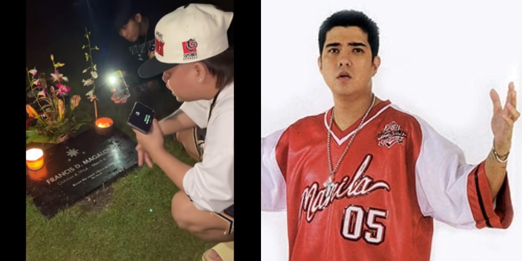 Mysterious man makes unannounce visit to Francis Magalona's grave and ...